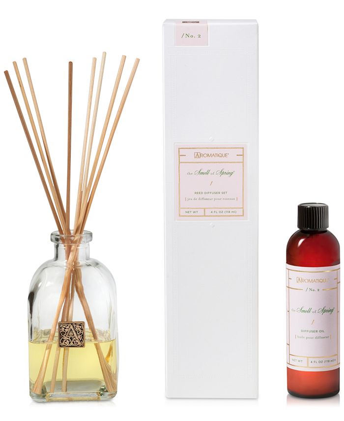 Aromatique Smell of Spring Reed Diffuser Set - Macy's