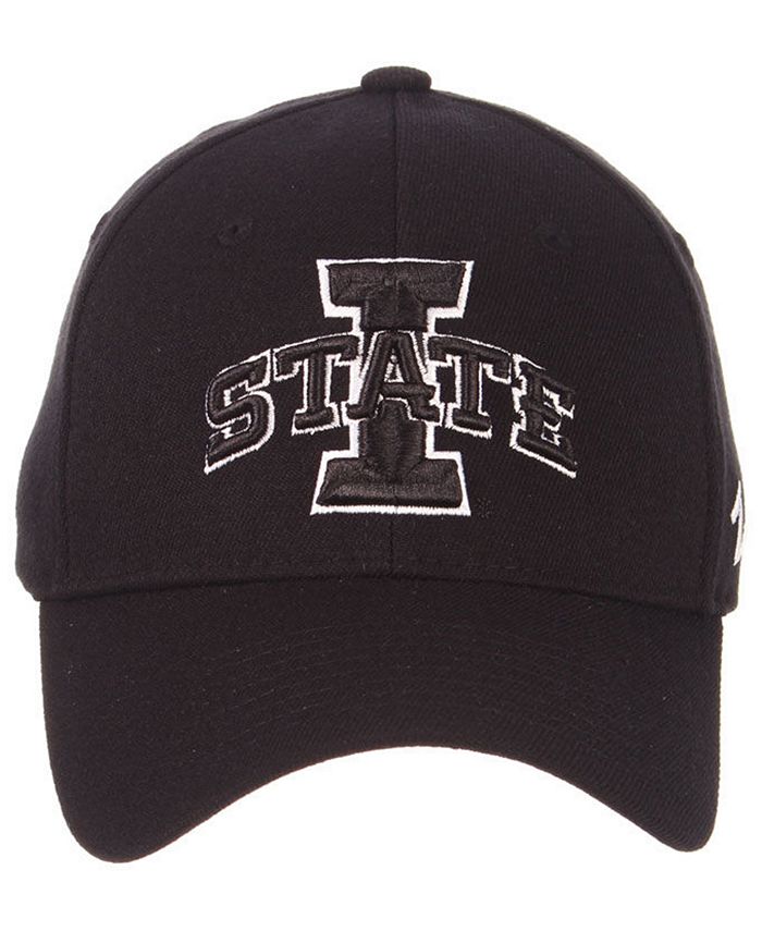 Zephyr Iowa State Cyclones Black/White Stretch Cap - Macy's