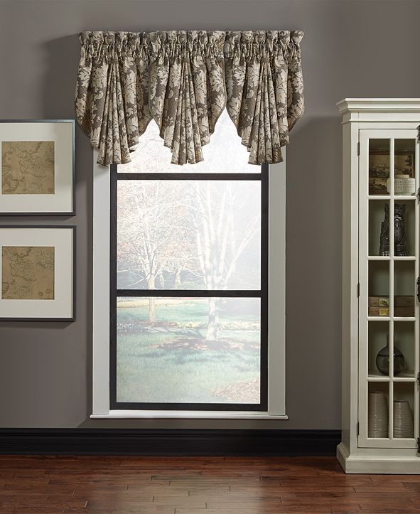 Croscill Nerissa 42" x 24" Circle Window Valance & Reviews - Window ...