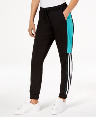 adidas Colorblocked Mesh-Trimmed Wind Pants - Macy's
