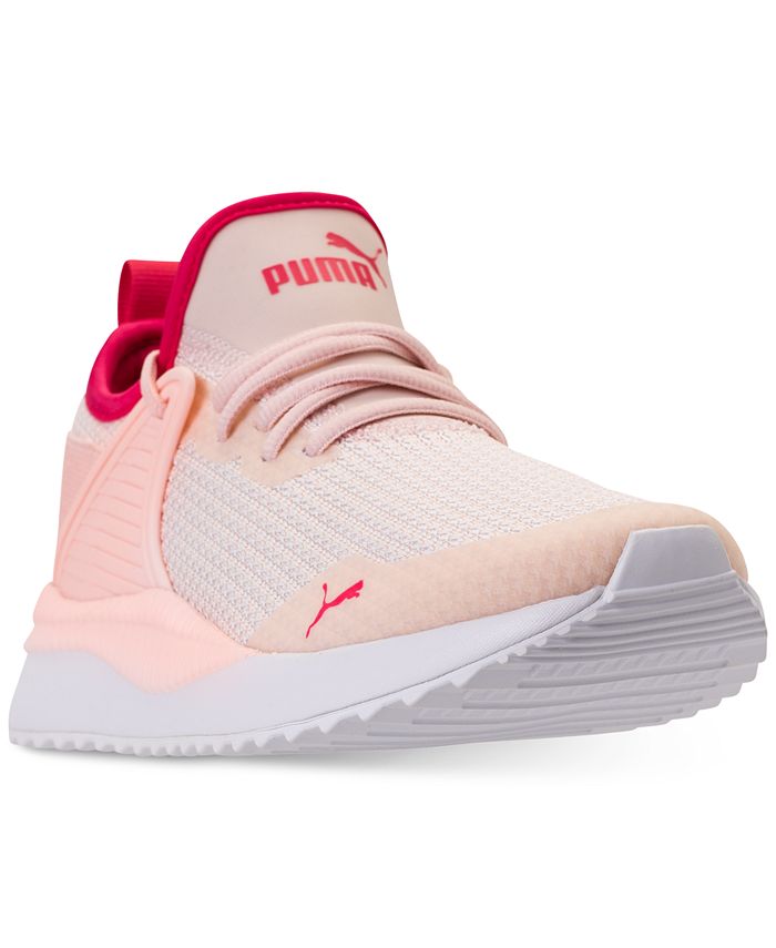 Puma Girls' Pacer Next Cage Athletic Sneakers from Finish Line - Macy's