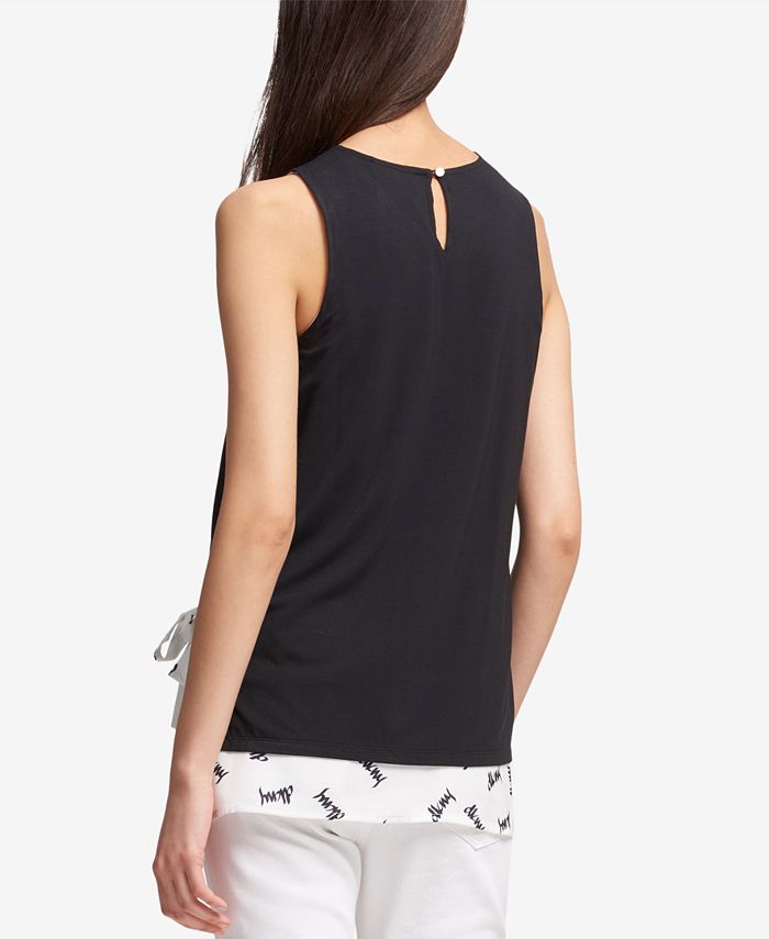 DKNY Layered-Look Tank Top, Created for Macy's - Macy's