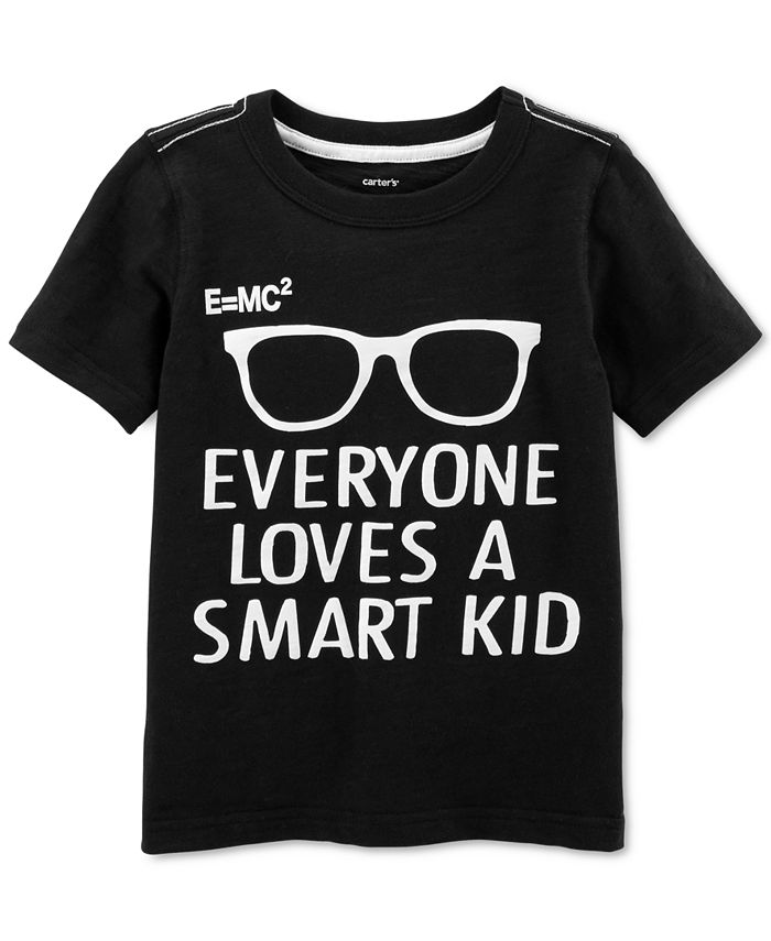 Carter's Toddler Boys' Smart Kid T-Shirt - Macy's