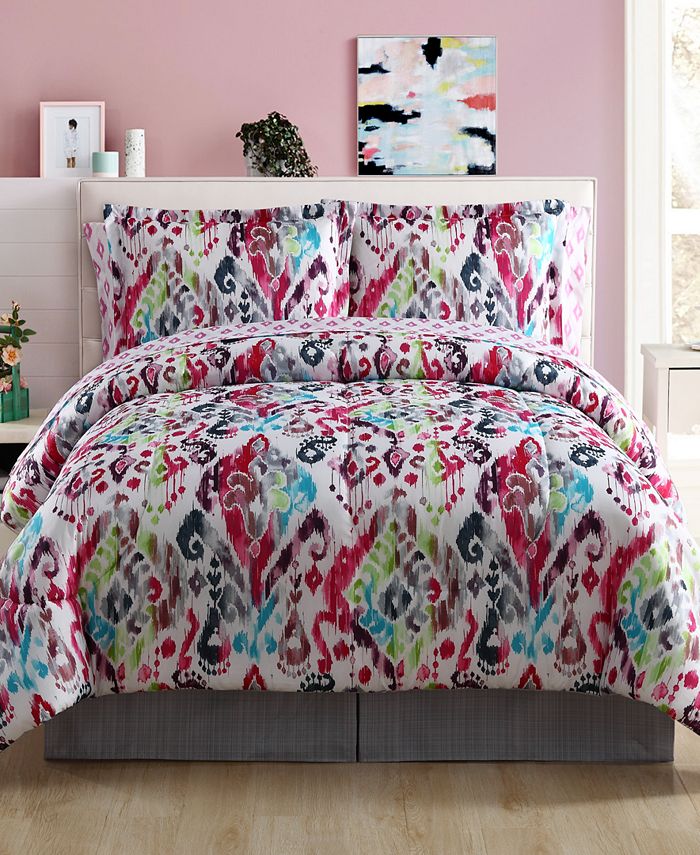 Ellison First Asia Ryder 8-Pc. Full Comforter Set - Macy's