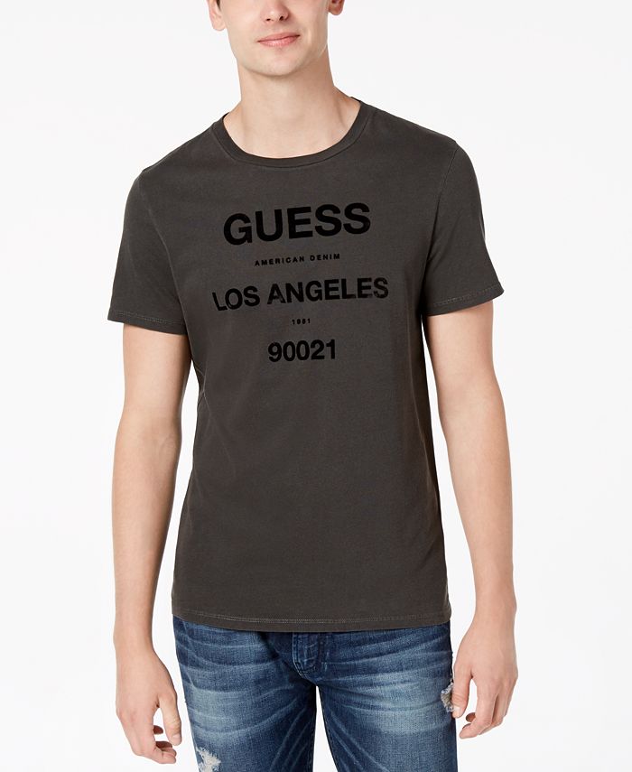 GUESS Men's Logo T-Shirt - Macy's