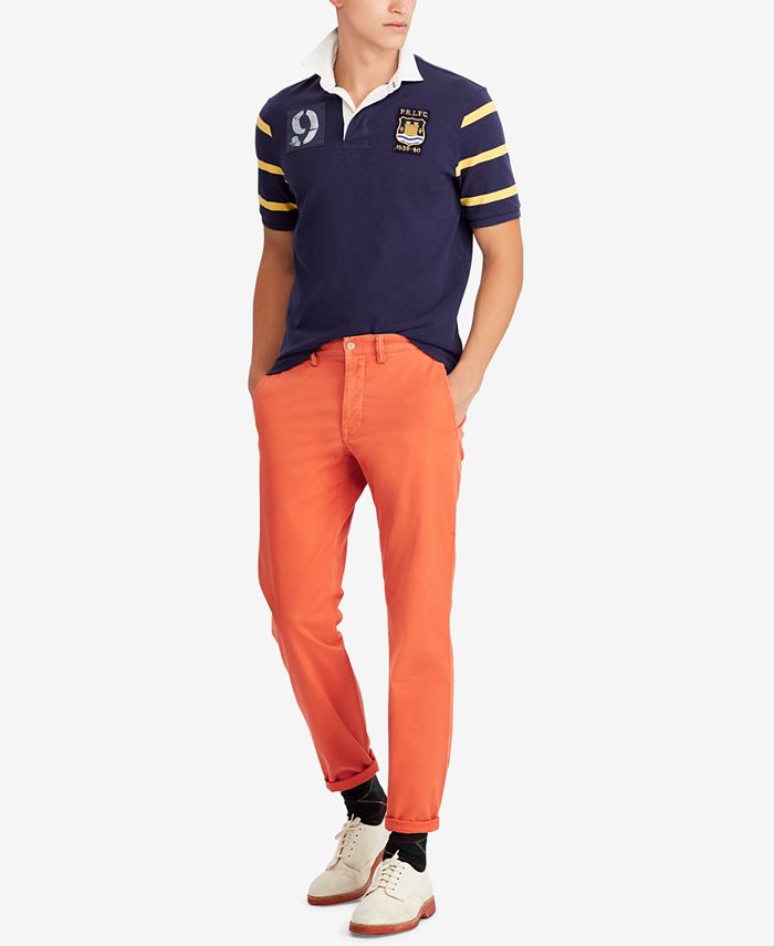 Polo Ralph Lauren Men's Classic Fit Cotton Rugby Shirt - Macy's