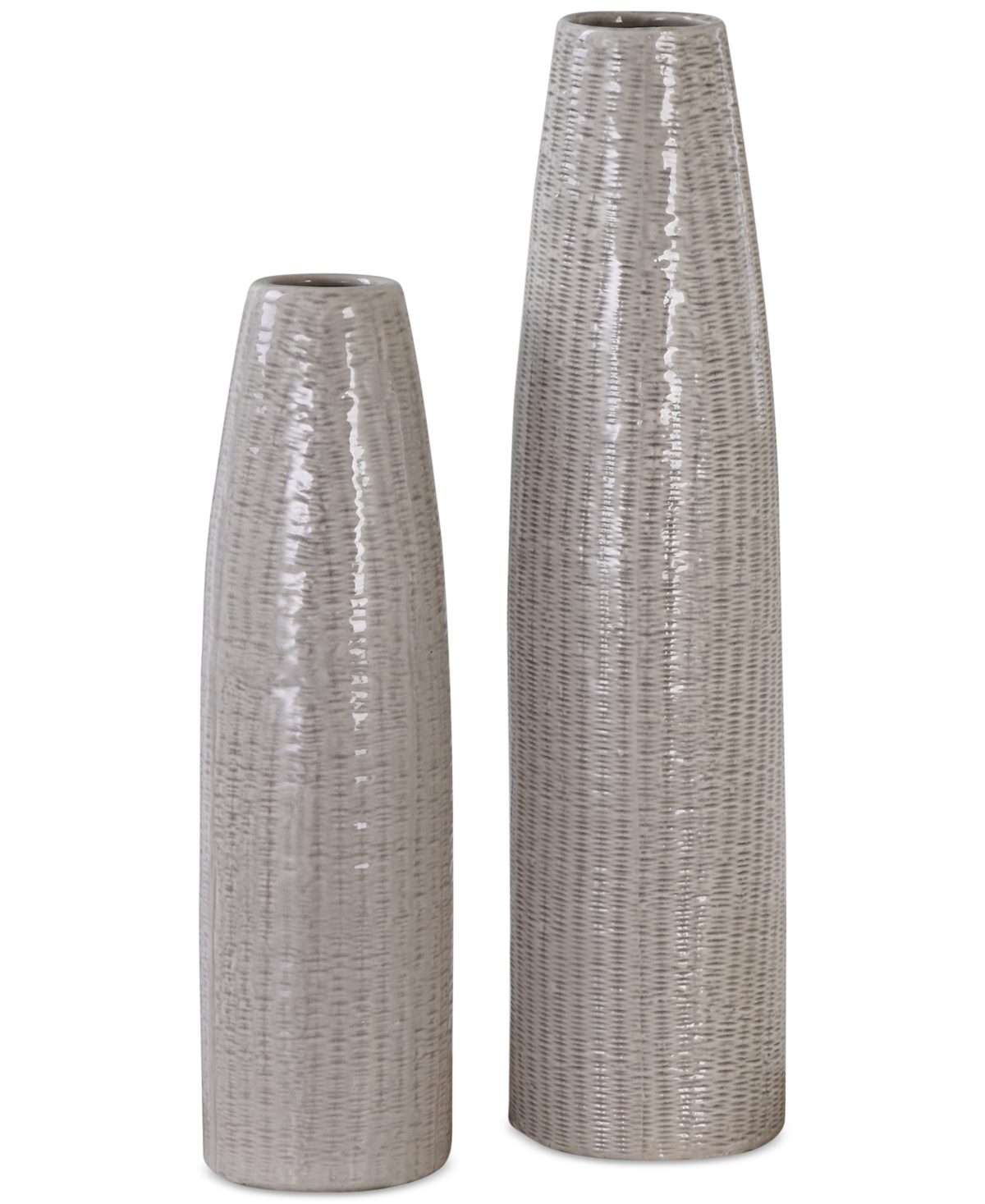 Click here for Uttermost Sara Textured Ceramic Vases  Set of 2 prices
