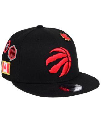 New Era Toronto Raptors On-Court Collection 9FIFTY Snapback Cap - Macy's