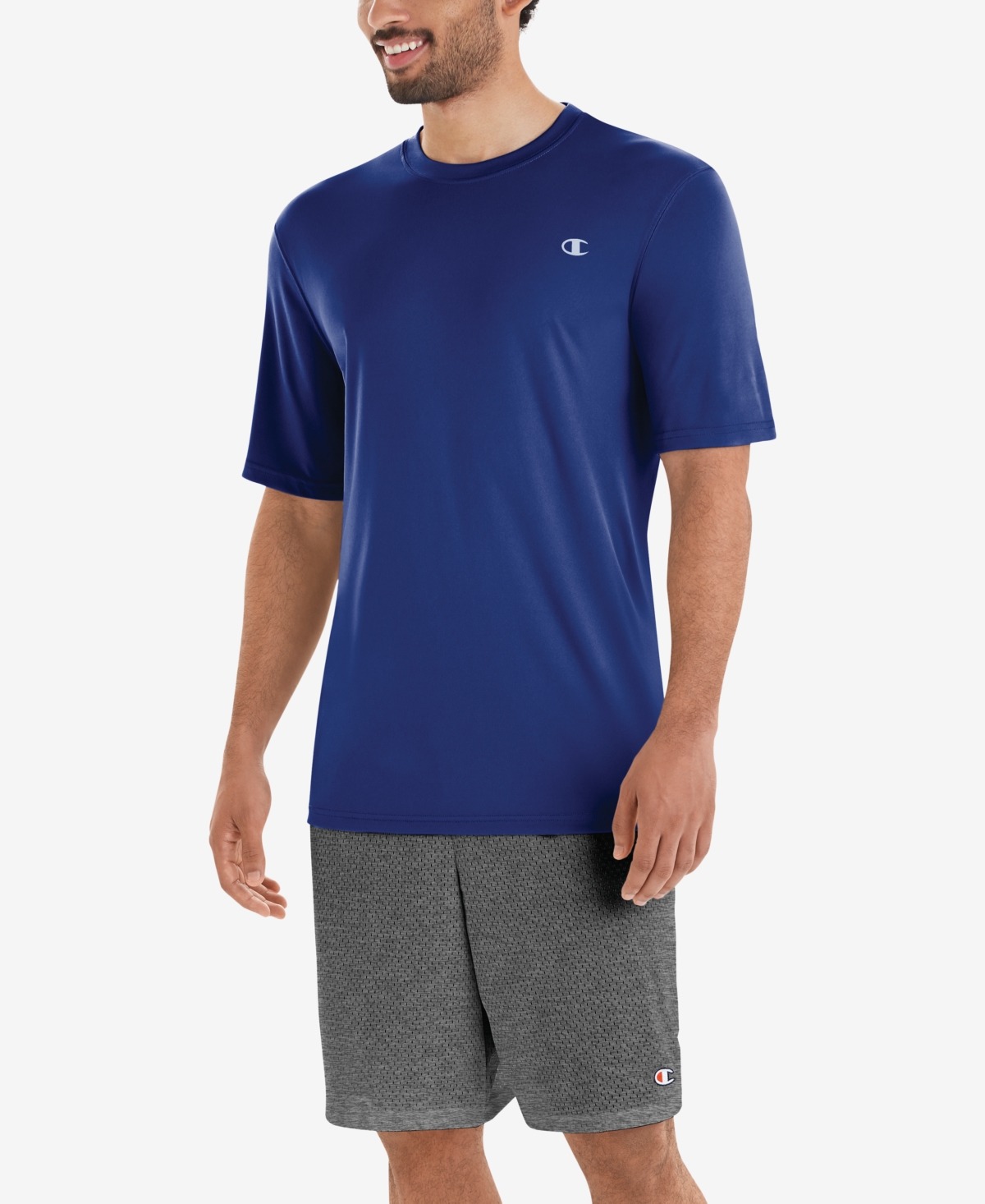 Click here for Champion Mens Double Dry T-Shirt - Royal Blue prices