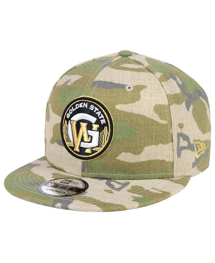 New Era Golden State Warriors Combo Camo 9FIFTY Snapback Cap - Macy's
