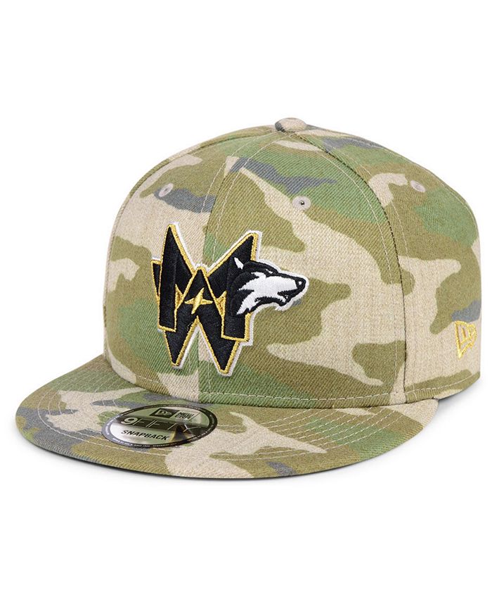 New Era Minnesota Timberwolves Combo Camo 9FIFTY Snapback Cap - Macy's