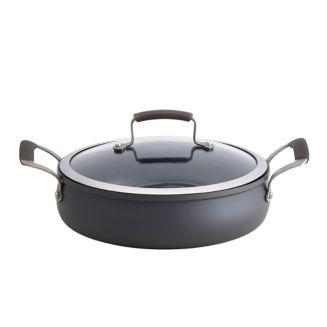 Epicurious 4 Qt. Covered Sauteuse - Macy's