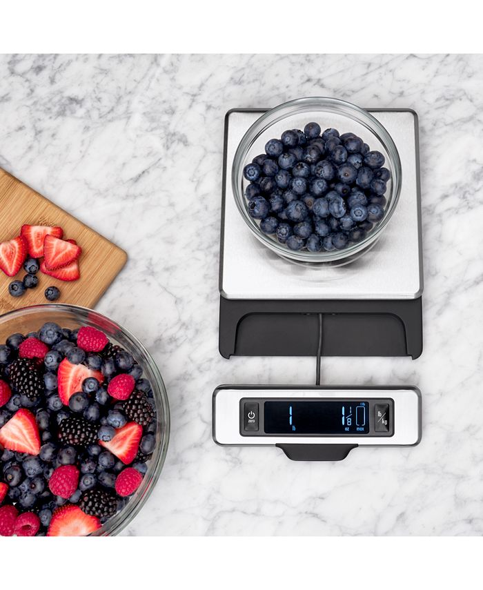 OXO Good Grips Stainless Steel Digital Scale - Macy's