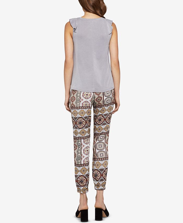 BCBGeneration Tropical Wanderlust Jogger Pants - Macy's
