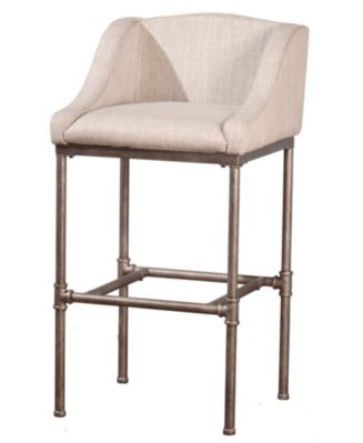 Dillon Non-Swivel Bar Stool - Macy's