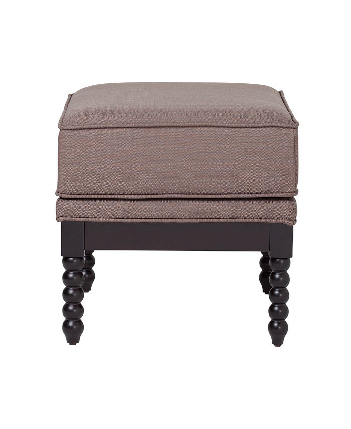 Studio Designs Home Colonnade Spindle Ottoman - Macy's
