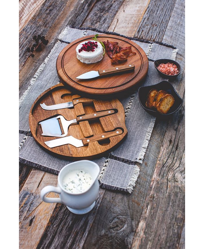 Picnic Time Toscana® by Acacia Circo Cheese Board & Tools Set - Macy's