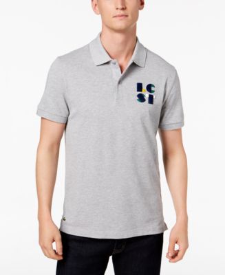 Lacoste Men's LCST Flocked Logo Piqué Polo - Macy's