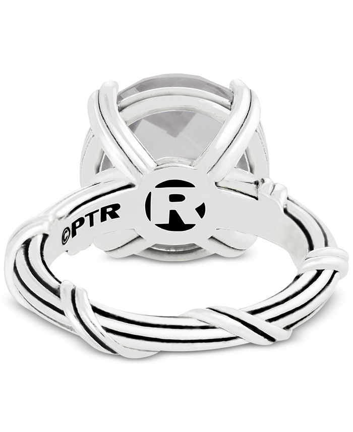 Peter Thomas Roth Rock Crystal Ring in Sterling Silver - Macy's