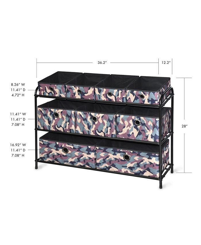 Bintopia Deluxe Storage Rack, Green - Macy's