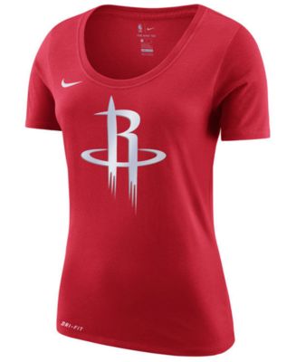 Nike Women's Houston Rockets Logo T-Shirt - Macy's