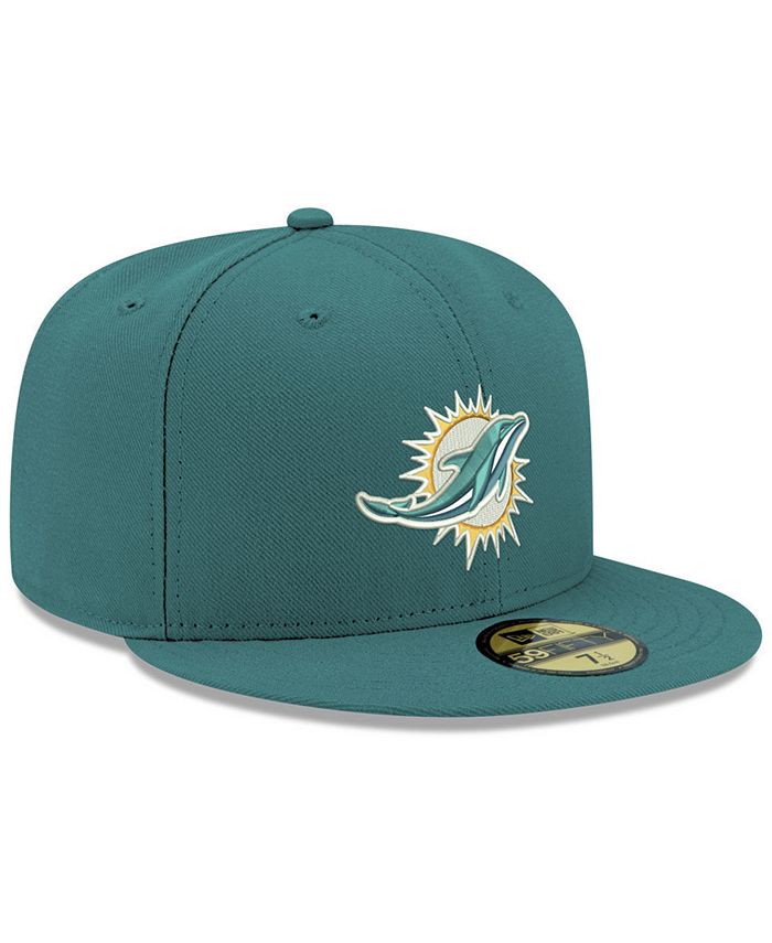 New Era Miami Dolphins Team Basic 59FIFTY FITTED Cap - Macy's