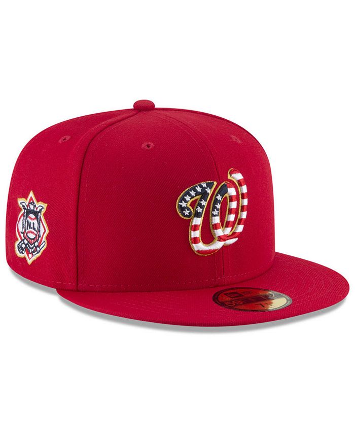 New Era Washington Nationals Stars and Stripes Low Profile 59FIFTY ...