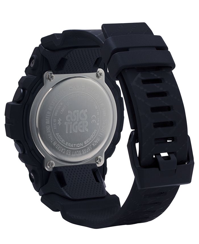 G-Shock Men's Analog-Digital Limited Edition Asics Tiger Black Resin ...