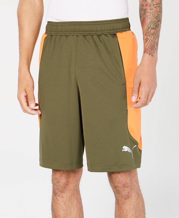 Puma Men's dryCELL Colorblocked 10" Shorts - Macy's