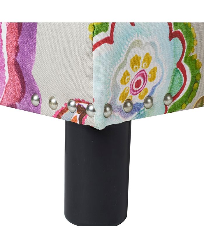 Jennifer Taylor Home Jules Ottoman - Macy's