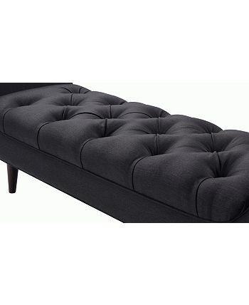 Jennifer Taylor Home Alma Tufted Entryway Bench - Macy's