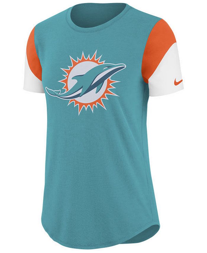 Nike Women's Miami Dolphins Tri-Fan T-Shirt & Reviews - Sports Fan Shop ...