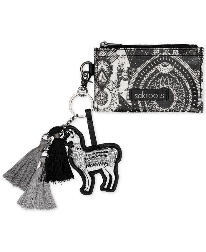 Sakroots Critter Card Holder with Keychain - Macy's