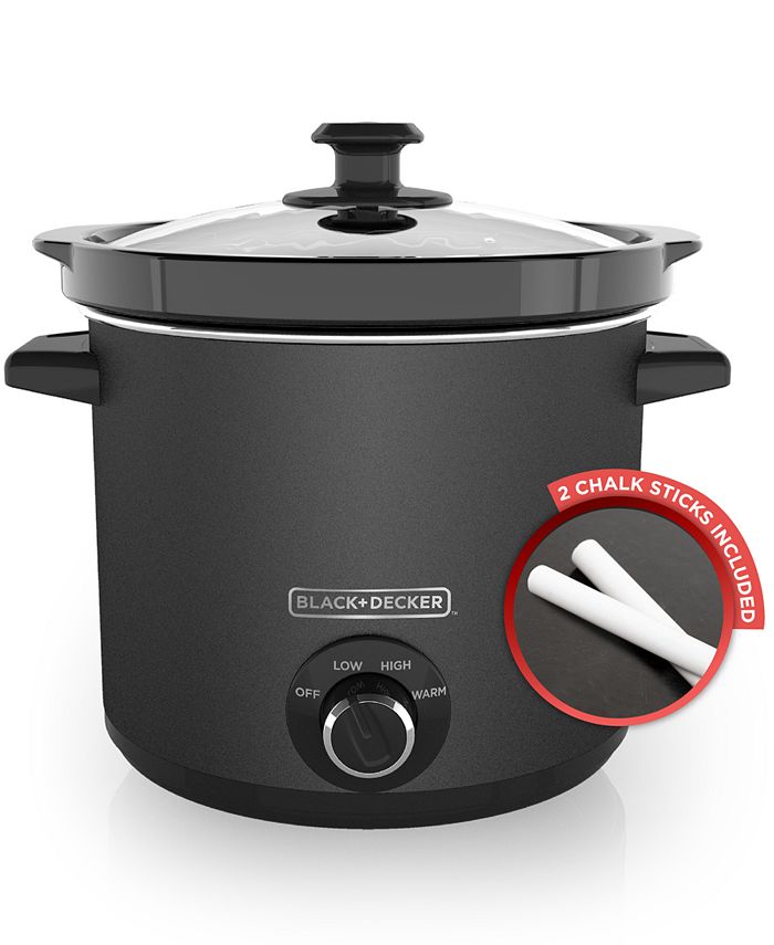 Black & Decker 4-Qt. Slow Cooker - Macy's