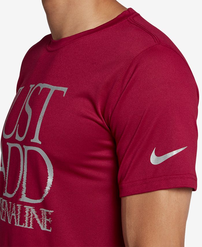 Nike Men's Dry Graphic Running T-Shirt - Macy's