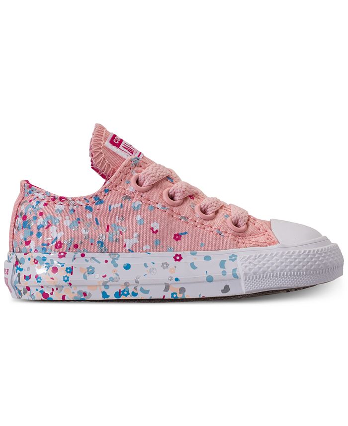 Converse Toddler Girls' Chuck Taylor All Star Ox Confetti Casual ...