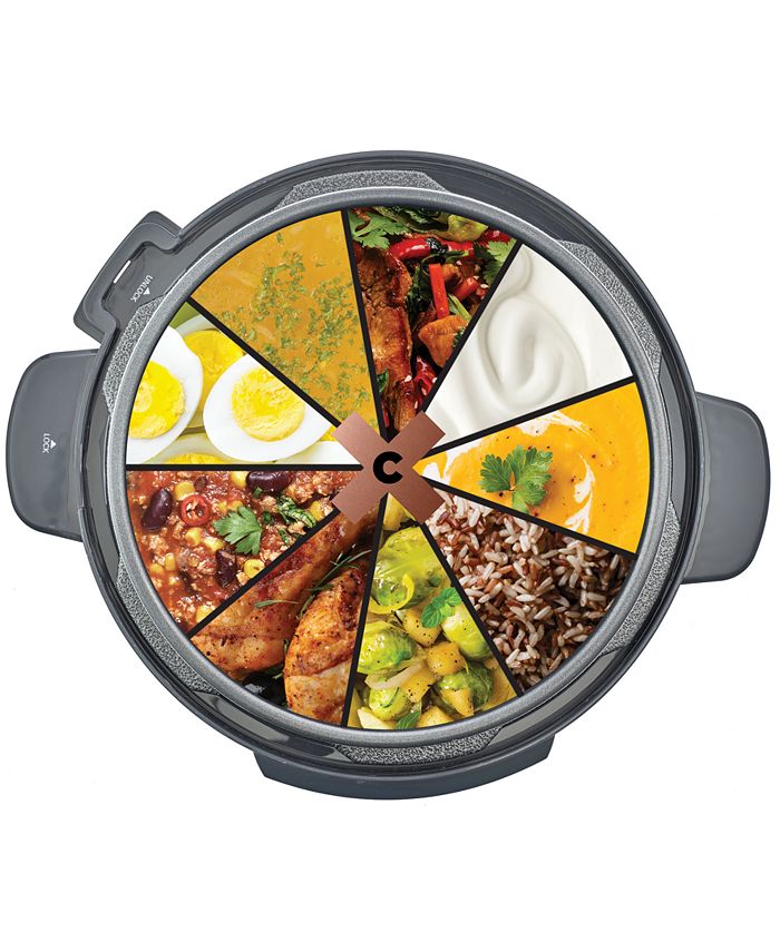 Crux 8-Qt. 10-In-1 Instant Programmable Multi-Cooker 14721, Created for ...