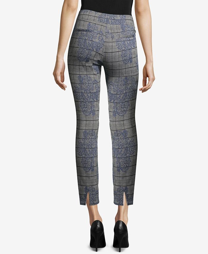 ECI Jacquard Mixed-Print Pull-On Pants - Macy's