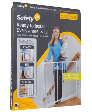 Safety 1st Ready to Install Top of Stairs Gate - Macy's
