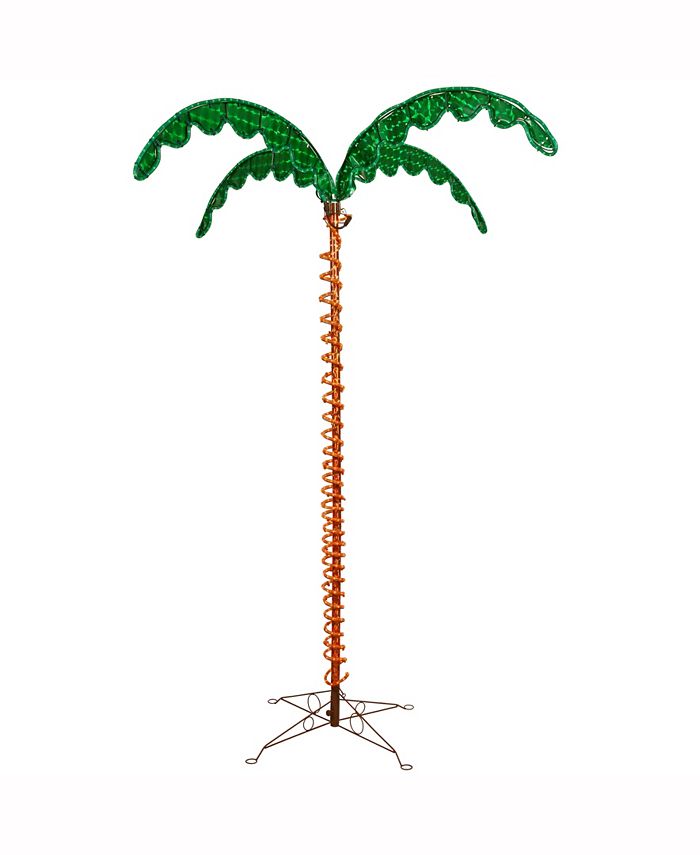 Vickerman 7' LED Rope Light Palm Tree - Macy's