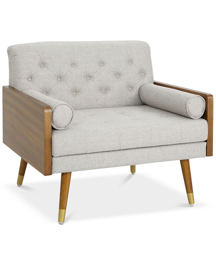 Noble House Logan Club Chair - Macy's