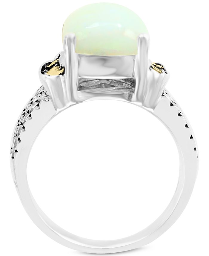 EFFY Collection EFFY® Opal Ring (4-5/8 ct. t.w.) in Sterling Silver ...