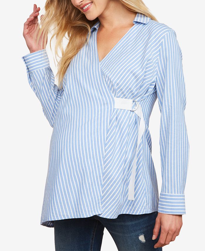 Motherhood Maternity Wrap Top - Macy's