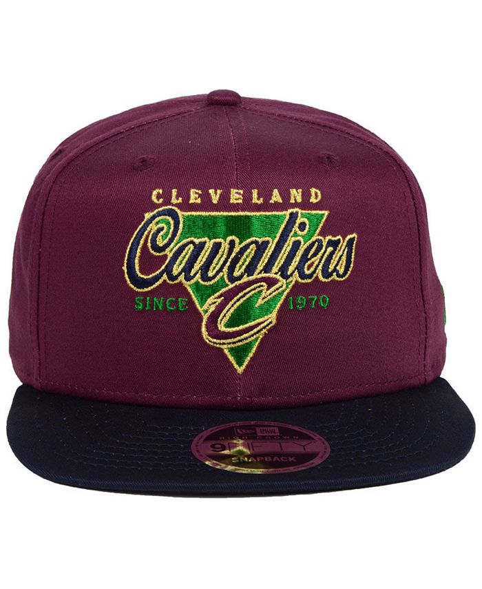 New Era Cleveland Cavaliers 90s Throwback 9FIFTY Snapback Cap - Macy's