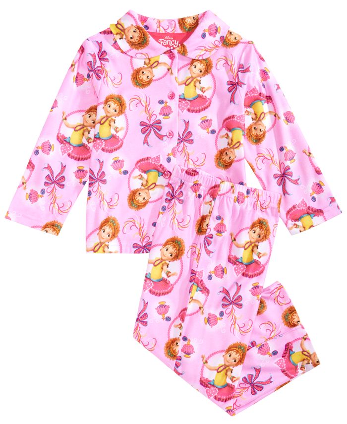 Disney Toddler Girls 2-Pc. Fancy Nancy Printed Pajama Set - Macy's