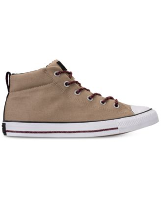 Converse Men's Chuck Taylor Street Mid Casual Sneakers from Finish Line ...