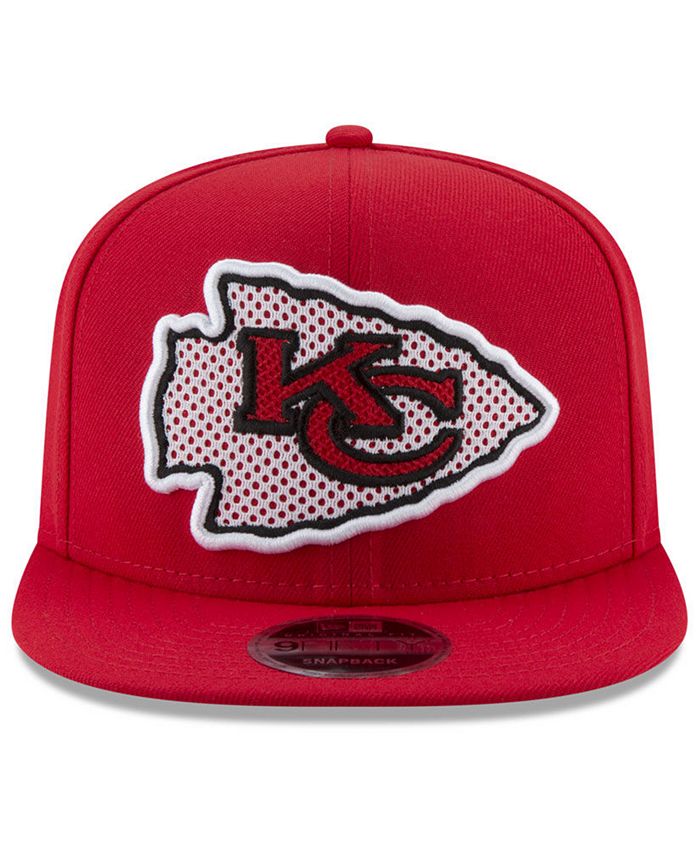 New Era Kansas City Chiefs Meshed Mix 9FIFTY Snapback Cap - Macy's