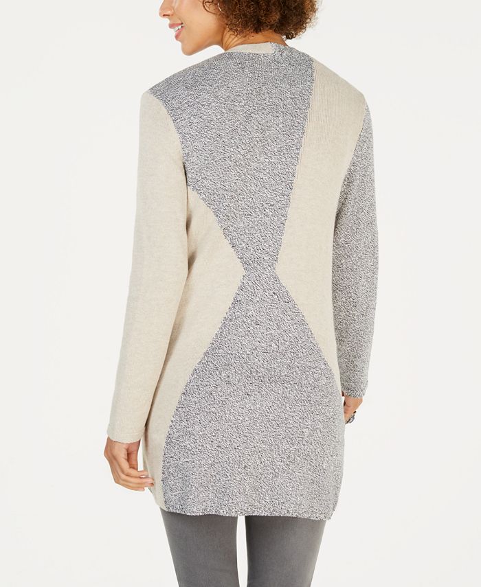 Style & Co Colorblocked Cardigan, Created for Macy's - Macy's