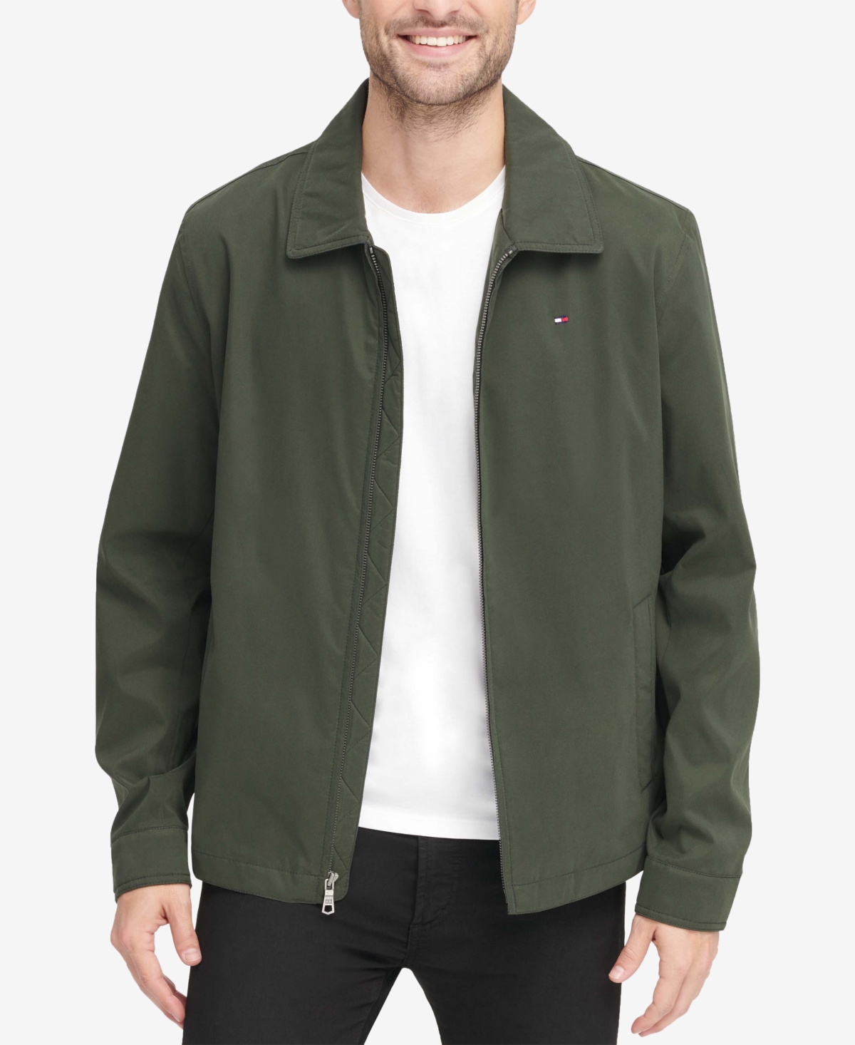 Click here for Tommy Hilfiger Mens Lightweight Full Zip-Front Jac... prices