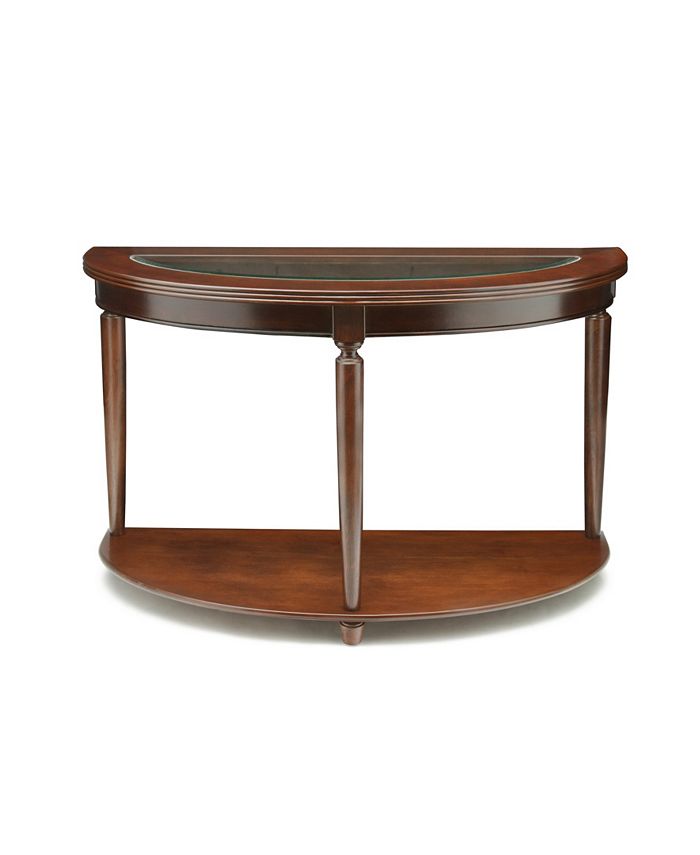 Furniture of America Chrinus Dark Cherry Console Table - Macy's